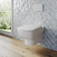 China 5Year Thin Concealed Cistern Push Button Flush for Modern Bathrooms for sale