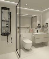 China Silver Full Frame Concealed Cistern - Dual Flush Specification for sale