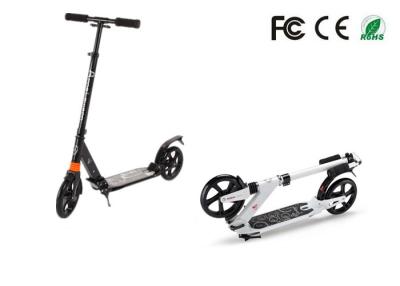 China Colorful Foldable Kick Scooter 2 Wheel Adult Foot Scooter Max Load 100kg for sale