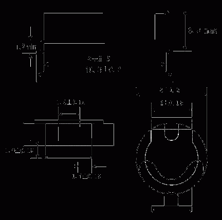 Telecom PTC Thermistor SMD Construction
