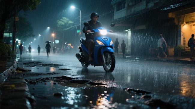 F4 Motorcycle LED Headlamp product image