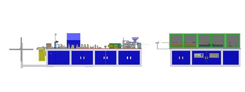 Automatic Varistor Production Machine Schematic Diagram