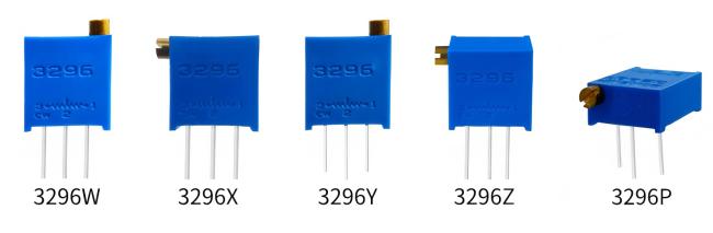 3296W Potentiometer specifications