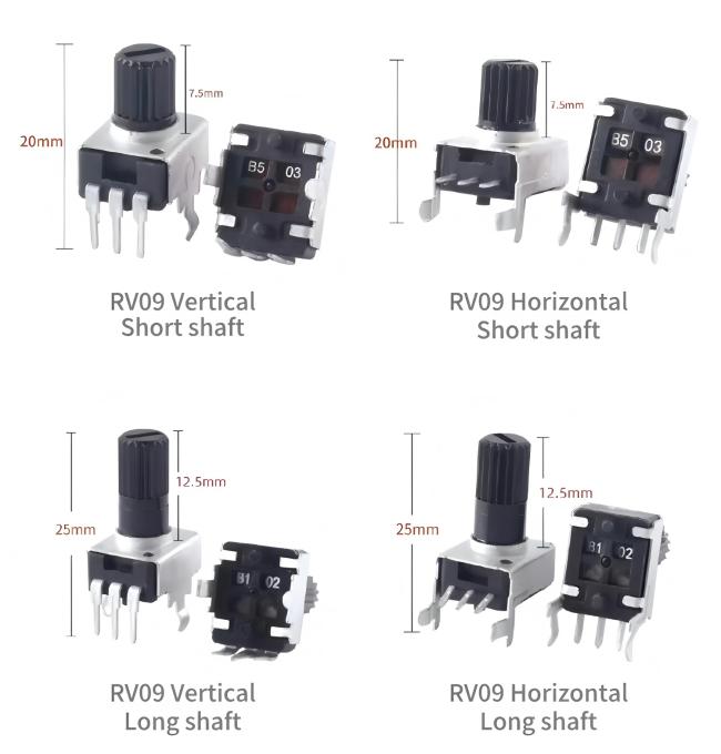 RV09 Potentiometer product photo
