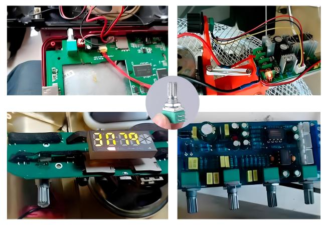 RK097NS potentiometer application examples