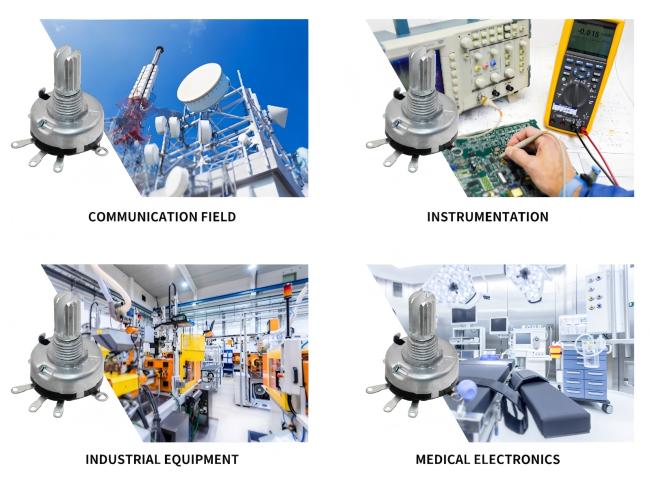 RV17 potentiometer application examples