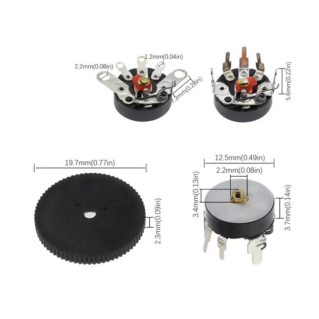 RV12 Potentiometer product photo