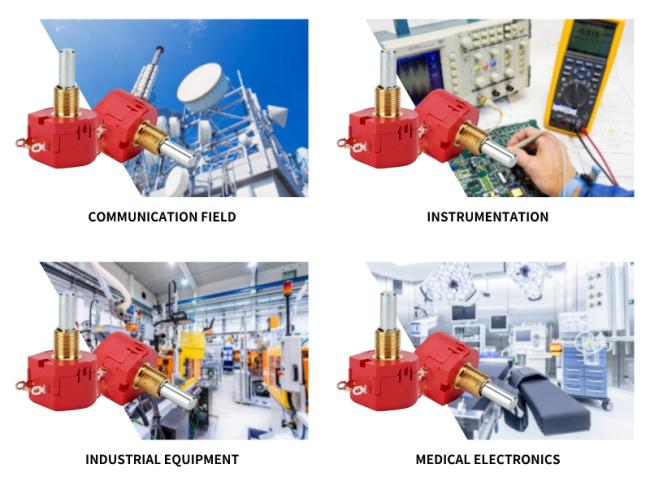 WX118 Potentiometer in various applications