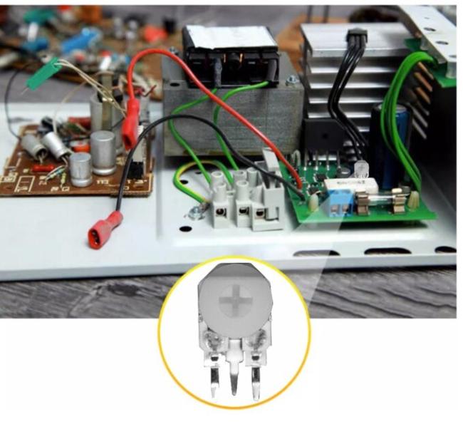 W206 Series Single Turn Metal Glass Glaze Trimmer Potentiometer applications