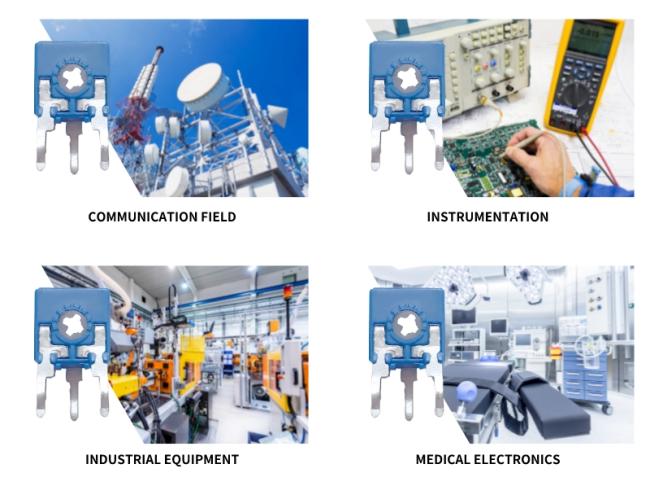 CA6 20K 500K 1M ACP Spanish potentiometer vertical horizontal adjustable resistor single turn carbon film trimmer potentiometer