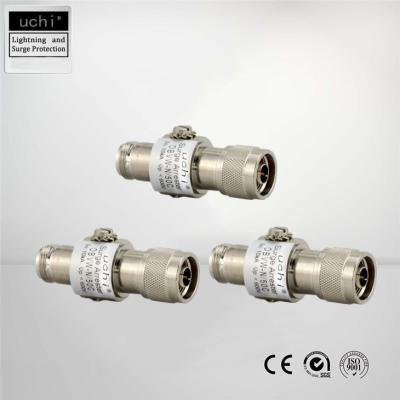China SGS Apporved Coaxial Lightning Surge Protector Alloy Material Band Widh 4GHZ for sale