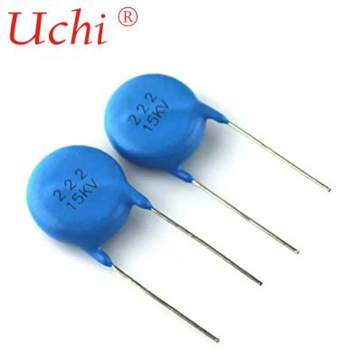 China 151K capacitores cerâmicos de alta tensão originais novos 15000V 15KV 150pF Y5T à venda