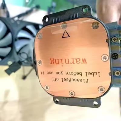 China Water Pump Cooler CPU Aluminum Heatsink Water Cooler Fans Liquid Cooler Fans for sale