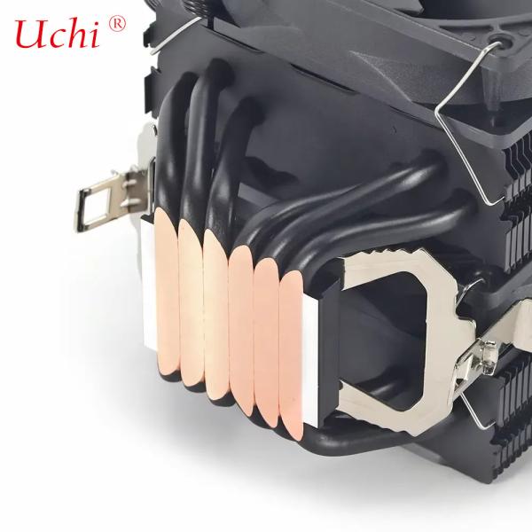 듀얼 타워 듀얼 팬 블랙 팬 쿨러 PC 마더보드 CPU 쿨러