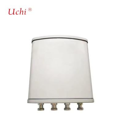 China Antenna de panel polarizado doble de 4 puertos al aire libre 698-960/1710-2700/3300-4000MHz Estación base Antenna GSM 2G 2G 4G 5G Equipo de RF en venta