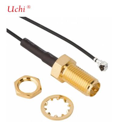 China 336314-12-0250 CBL ASSY AMC-RPSMA JCK-PL 9.843 Straight SMA To MHF Plug for sale