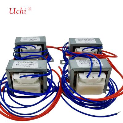 China BEM1502 EM15 Horizontal Widened PIN4+2+2 Distribution Power Line Transformer for sale
