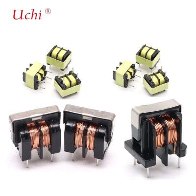China BRM0809 RM8 Vertical 6+6 Power Distribution Transformer Static Electrical Device for sale