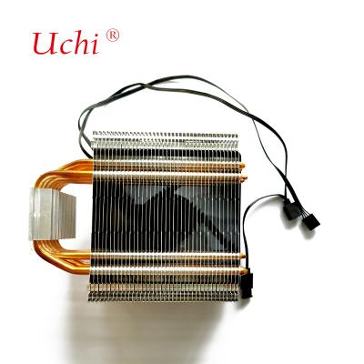 China 120mm Fan Computer CPU Cooler Comes With 6 Heat Pipes For High-Efficiency Temperature Control for sale