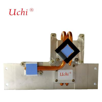 중국 수족관 냉각에 사용되는 히트 파이프 라디에이터용 알루미늄 압출 CNC 밀링 판매용