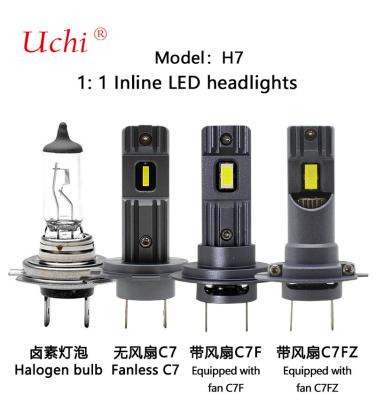 중국 H7 시리즈 LED 자동차 헤드 라이트 운전 안전 및 편안함을 향상시키기 위해 판매용