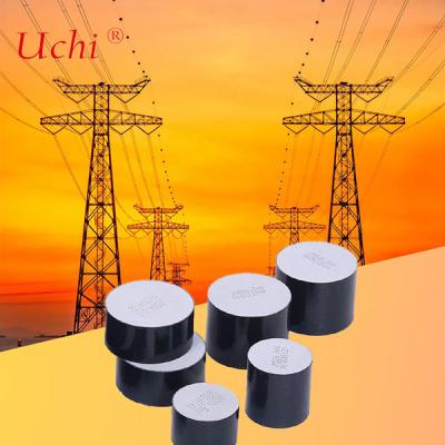China Pára-raios de sobretensão com bloco de varistor de óxido metálico de 3kV 5kA para proteção contra sobretensão à venda