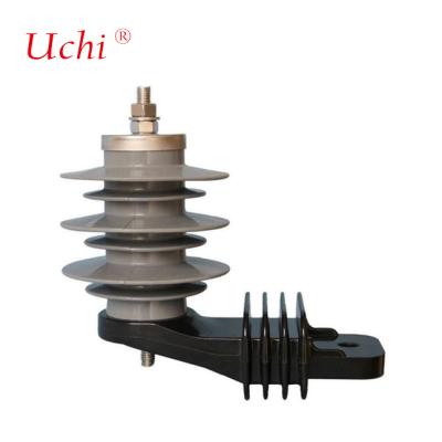 China Pára-raios de óxido metálico polimérico de 11 kV são usados para barras de barramento em subestações à venda