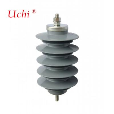 中国 15kV サージアレスタ 無ギャップ金属酸化物ポール避雷器 過電圧保護用 販売のため