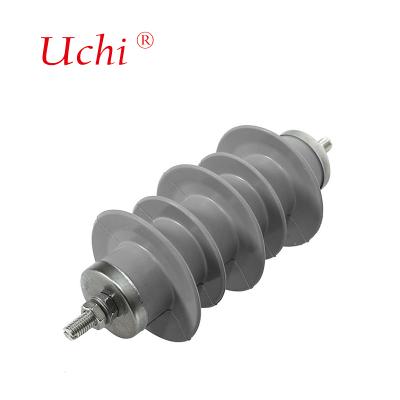 China 15 kV Surge Arrestor Não-Gap Metal Oxide Pole Lightning Arrestor para Proteção contra sobrevoltagem à venda