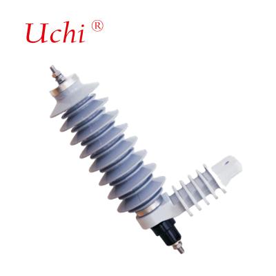 Cina 5kA e 10kA 3-36kV arrester di pressione in gomma di silicone per una risposta rapida in vendita