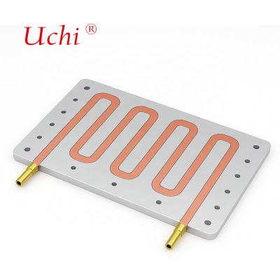 China Copper Tube Water-Cooled Radiator  Immersion Cooling Plate for sale