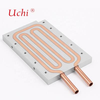China Copper Tube Water-Cooled Radiator  Immersion Cooling Plate for sale