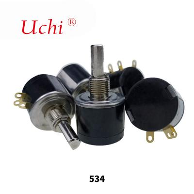 China 534 Multi-turn Draadgewonden Precisie Potentiometer 10KΩ 2W Te koop