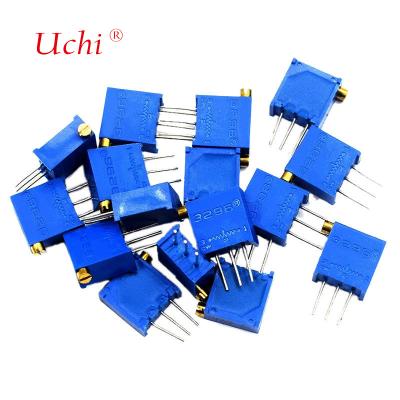 China 3296X 8mm Koperen Lange Knop 10k Trimmer Potentiometer Precisie Potentiometer Te koop