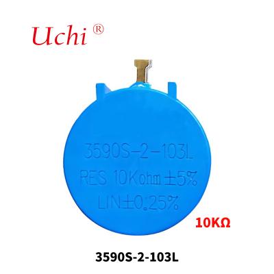 China 3590 Multi-turn Draadgewonden Precisie Draaipotentiometer 10k Ohm 5% 2w Te koop