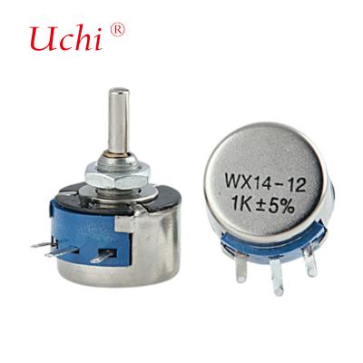 Cina WX14-12 3w Potenziometro rotativo avvolto in filo a giro singolo Rv12mm in vendita