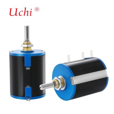 China WXD4-23 Multi-turn Wire-wound Potentiometer 3W 10-turn Precision Rotary Potentiometer for sale
