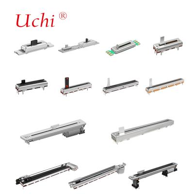 China WH3012P 30mm 45mm Stereo Dual Sliding Potentiometer B10K Travel Sliding Potentiometer for sale