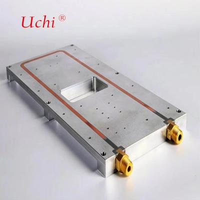 China Industrielle IGBT-Wasserkühlplatte, Aluminium-Hochleistungs-Flüssigkeitskühlplatte, 800 mm Kupferkühlplatte zu verkaufen