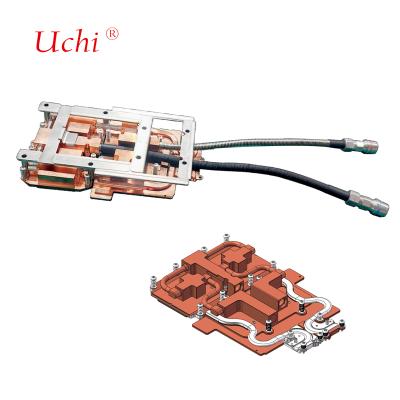 China NVIDIA GB200/GB300 Server Copper Brazed Cold Plate Liquid Cooler for sale