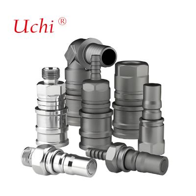China CNC Machined Stainless Steel Quick-Connect Fittings For Liquid Cooling Components for sale