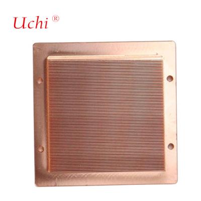 China Mini High Dense Aluminum Skiving Heat Sink For LED for sale