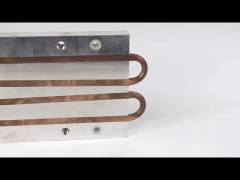 Hoog vermogen laser koeling waterplaat, water koeling plaat radiator op maat verwerking