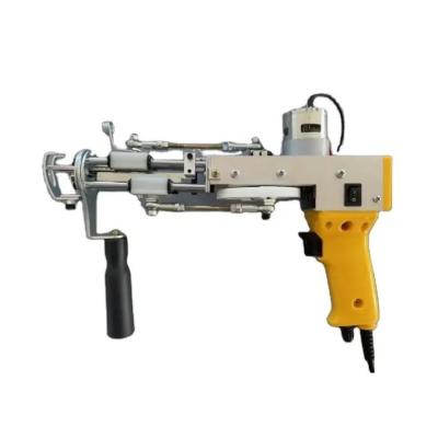 China Tufting Gun Carpet Weaving Machine 2 in 1 Cut and Loop Pile Electric Handheld Knitting Tool Cloth Rug Gun Machine Starter Kit for sale
