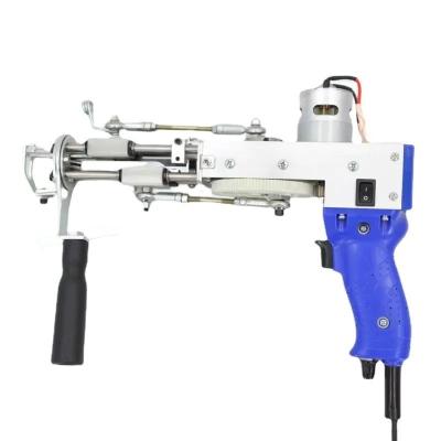 China Tufting Gun Carpet Weaving Machine 2 in 1 Cut and Loop Pile Electric Handheld Knitting Tool Cloth Rug Gun Machine Starter Kit for sale