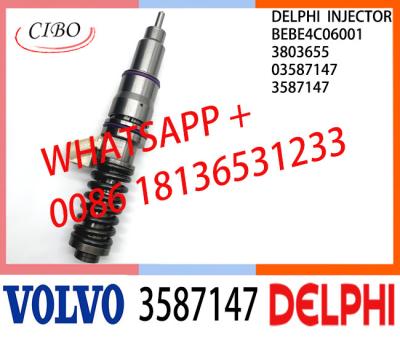 중국 일반적인 가로장 연료 디젤 인젝터 BEBE4C06001 3587147 3803655 03587147 E1 for VOL 트럭 9.0 리터 산업 판매용