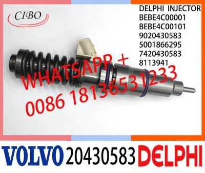 중국 볼보 D12 트럭용 커먼 레일 연료 디젤 인젝터 BEBE4C00001 BEBE4C00101 20430583 8113941 5001866295 9020430583 E1 판매용
