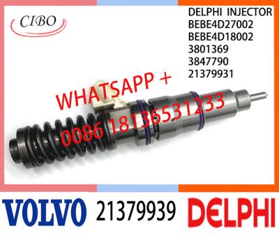 China 21379939 BEBE4D27002 Fuel Diesel Injector 21379939 BEBE4D27002 BEBE4D18002 3801369 3847790 E3.18/E3 for VOL PENTA MD13 for sale