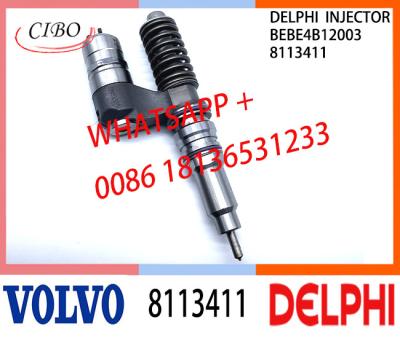 China VOL 8113411 BEBE4B12003 Fuel engine Diesel Injector 8113411 BEBE4B12003 A3 for VOL D12 3039 US 465 SPEC 345-385 HP for sale