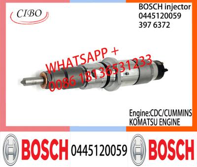 China BOSCH 0445120059 3976372 Neutral Fuel Injector Assembly 0445120059 3976372 For CDC/CUMMINS/KOMATSU for sale
